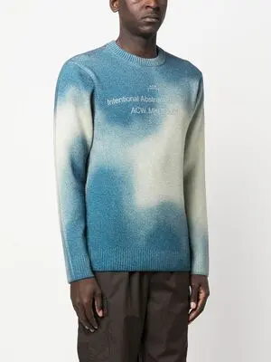 A-COLD-WALL* Gradient Knit Crew Neck Jumper