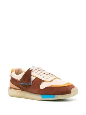Clarks Colour-block Panelled Low-top Sneakers