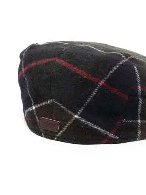 Barbour Gallingale Tartan-check Flat Cap - Green