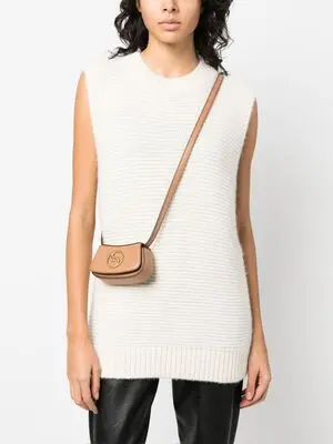 Stella McCartney Alta Mini Shoulder Bag - Brown