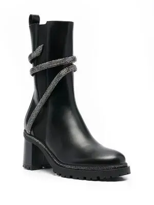 Rene Caovilla Cleo Embellished Chelsea Boots