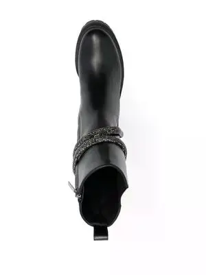 Rene Caovilla Cleo Embellished Chelsea Boots