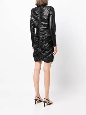 Veronica Beard Bernadette Draped Mini Dress