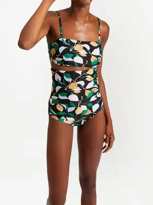 La DoubleJ Reversible Bandeau Bikini Top