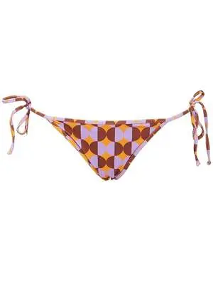 La DoubleJ Triangle Bikini Bottom - Orange