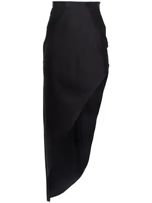 FLEUR DU MAL Thigh-high Slit Skirt - Black
