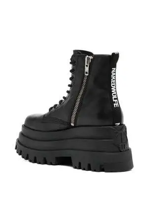 NAKED WOLFE Sloane Leather Boots