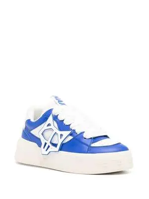 NAKED WOLFE Logo-patch Lace-up Sneakers