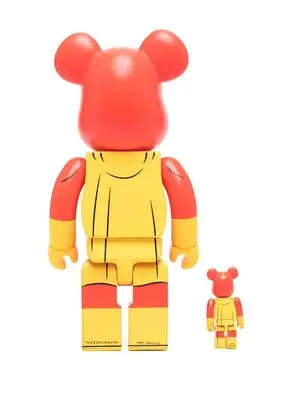 MEDICOM TOY Radioactive Be@rbrick 100% And 400% Figure Set