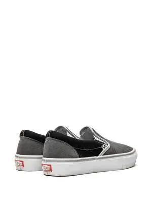 VANS Skate Slip-on Reflective Sneakers - Grey