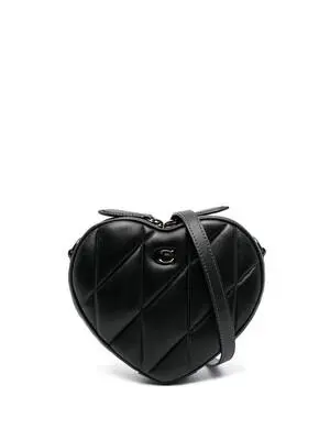 COACH Heart Quilted Crossbody Bag