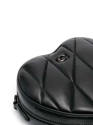 COACH Heart Quilted Crossbody Bag