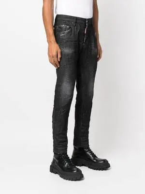 Dsquared2 Distressed Skinny-cut Jeans