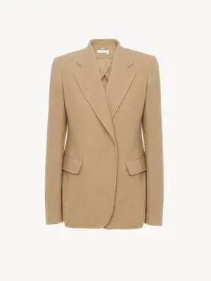 Chloé Buttonless Tailored Jacket