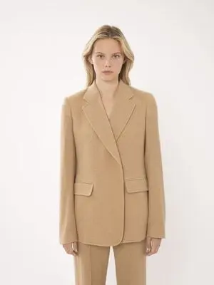 Chloé Buttonless Tailored Jacket