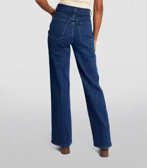 LE JEAN Juliette Wide-leg Jeans