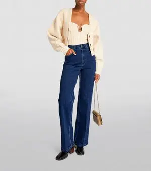 LE JEAN Juliette Wide-leg Jeans