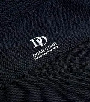 DORE DORE Cotton Rib-knit Socks - Navy