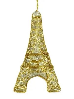 SUDHA PENNATHUR Eiffel Tower Beaded Ornat