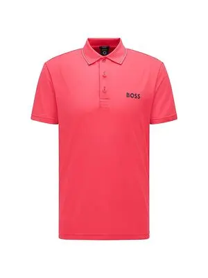 BOSS Men's Polos - Pink  - Pink