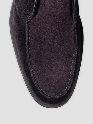 Santoni Dragon Shearling-lined Chukkas