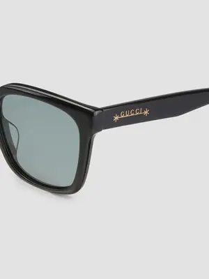 Gucci Symbols 56mm Square Sunglasses