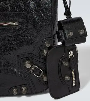 Balenciaga Le Cagole Medium Leather Shoulder Bag