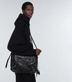 Balenciaga Le Cagole Medium Leather Shoulder Bag