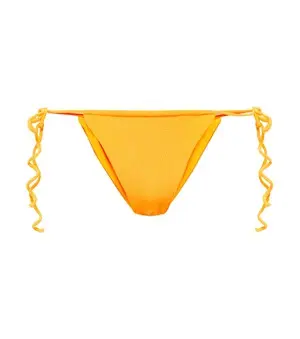 Jade Swim Lana Terry Bikini Bottom - Yellow