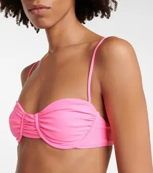Jade Swim Mia Bikini Top - Pink