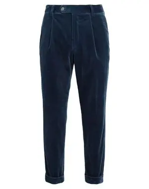 BOSS Cotton-Elastane Blend Pants Midnight Blue