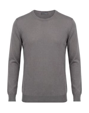 DRUMOHR Sweater Size Recycled Wool, Wool, Silk - Grey