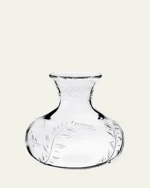 WILLIAM YEOWARD CRYSTAL Jasmine Flower Center Vase - Clear