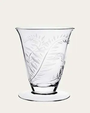 WILLIAM YEOWARD CRYSTAL Jasmine Footed Vase, 11 - Clear