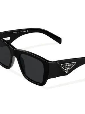 Prada Symbole Square Frame Sunglasses - Black