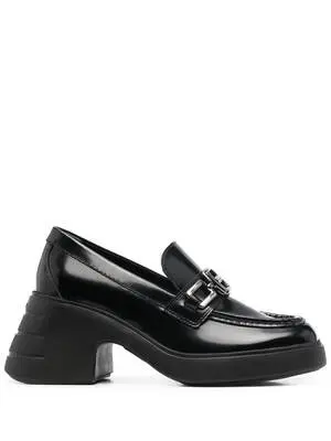 Hogan 70mm Chunky Leather Loafers