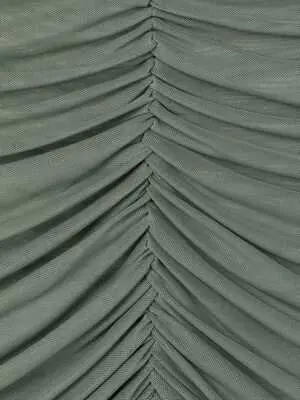 AZ FACTORY X Ester Manas Ruched Top - Green