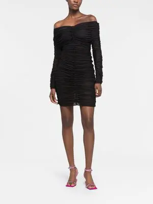 AZ FACTORY Ruched Off-shoulder Dress