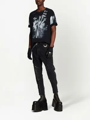 Balmain Cropped Skinny Jeans