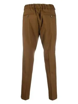 DELL'OGLIO High-waist Cropped Trousers