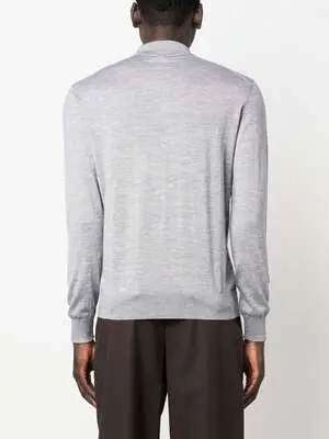 Zegna Cashmere-silk Polo Top