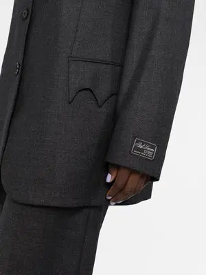 Raf Simons Single-breasted Wool Blazer