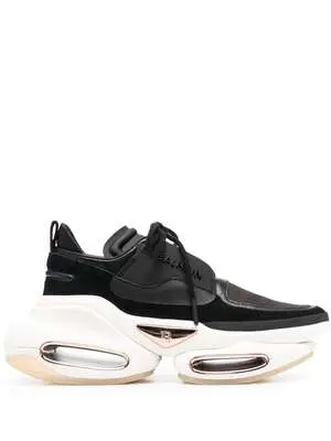 Balmain B-bold Low-top Sneakers - Black
