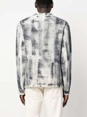 Malo Abstract-print Jumper