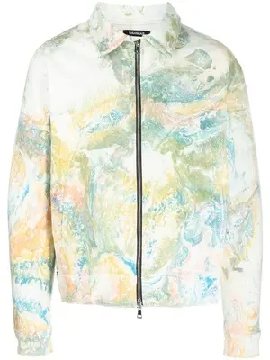 NAHMIAS Marble-print Jacket