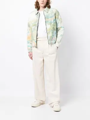 NAHMIAS Marble-print Jacket