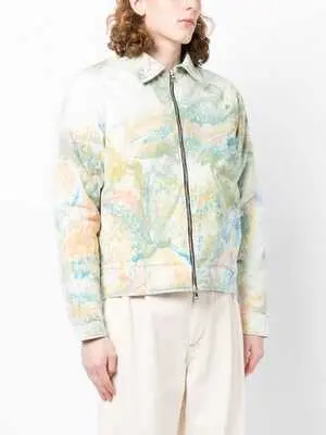 NAHMIAS Marble-print Jacket
