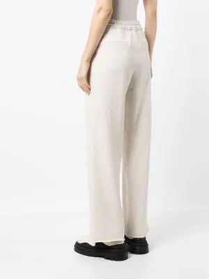 Goen.j Twill Straight-leg Trousers - White
