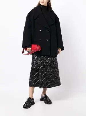 Goen.j Double-breasted Pea Coat