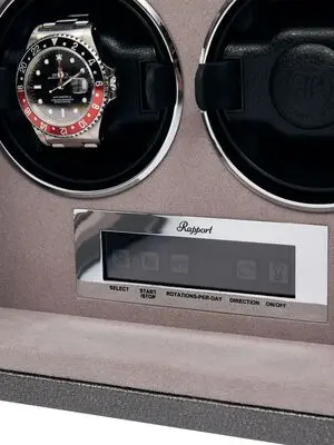RAPPORT LONDON Quantum Quad Watch Winder - Silver